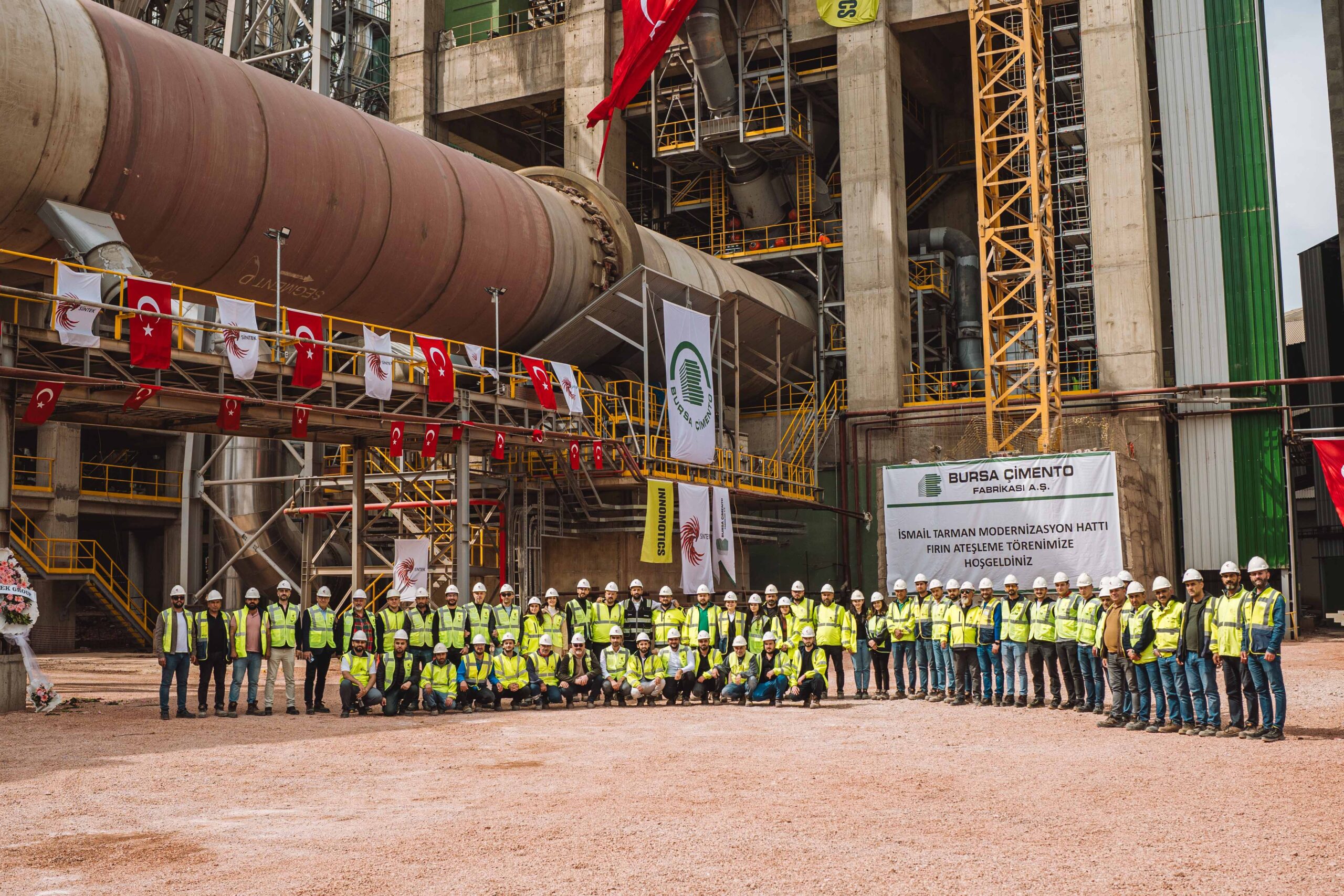 SİNTEK GROUP İZ BIRAKTI: BURSA ÇİMENTO MODERNİZASYON PROJESİ'NDE DÖNER ...